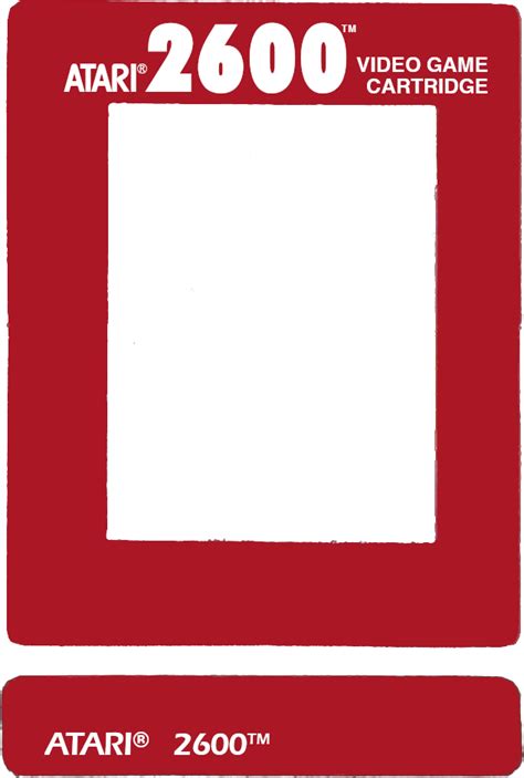 Atari 2600 Cartridge Dimensions