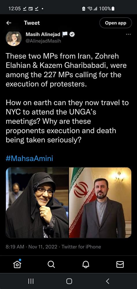 Two Mps Who Called The Execution Of The Protesters Are In Nyc Rnewiran