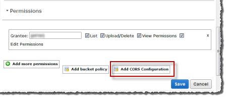 Amazon Web Services S3 Access Control Allow Origin Header Stack