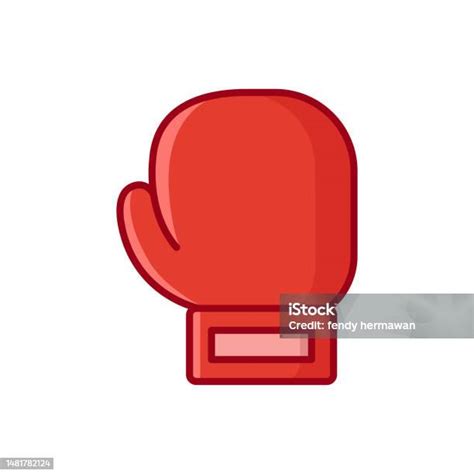 권투 장갑 아이콘 벡터 디자인 템플릿 흰색 배경 권투 글러브에 대한 스톡 벡터 아트 및 기타 이미지 권투 글러브 아이콘 Championship Istock