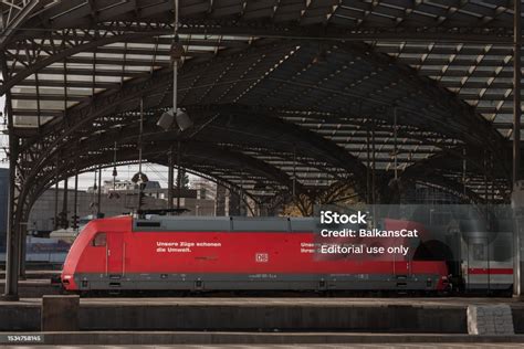 Db Class 101 Locomotive A Br101 Belonging To Db Fernverkehr The