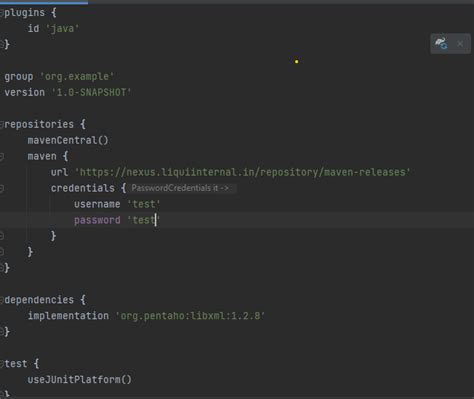 Unable To Resolve Dependencies Gradle Sonatype Nexus Repository