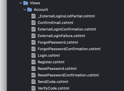 Asp Net Mvc C MVC Visual Studio For Mac The View Login Or Its Master Was Not Found Or No