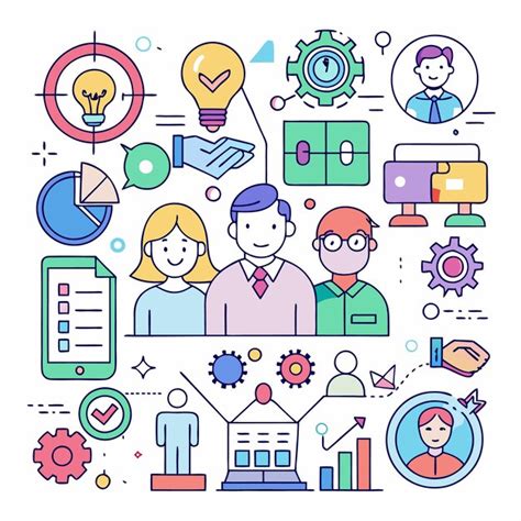 Teamwork Building Success With Collaboration Innovation Premium Ai Generated Vector