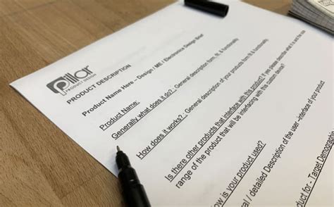 How To Write A Product Development Design Brief Pillar Product Design