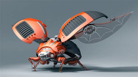 Ladybug Bot By Hongren Qiu Roboticcyborg 3d Cgsociety ロボットアート 式神 デジタルアート Ladybug Bot By Hongren Qiu Roboticcyborg 3d Cgsociety ロボットアート 式神 デジタルアート