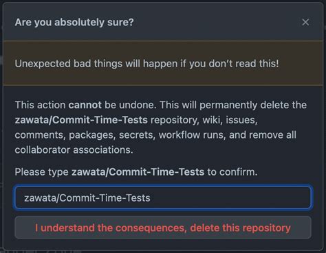 Github Delete Repository How Do You Delete A Github Repository