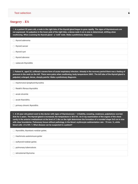 Test System Pdf Thyroid Hyperthyroidism