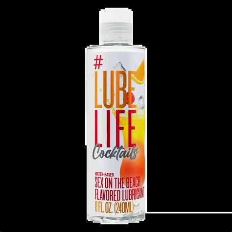 Lube Life Water Based Sex On The Beach Flavored Lubricant 8 Fl Oz US Royal Honey