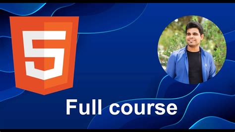 Html Course Full Course Youtube