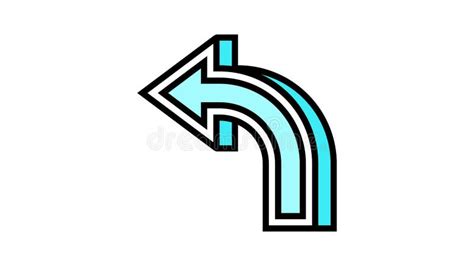 Left Arrow Animation Motion Graphics Upload Symbol Stock Footage Video Of Motion Business