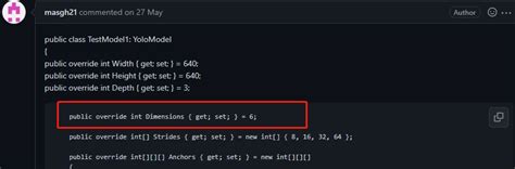 Yolov5 Mlnet部署 Systemindexoutofrangeexception ‘index Was Outside The