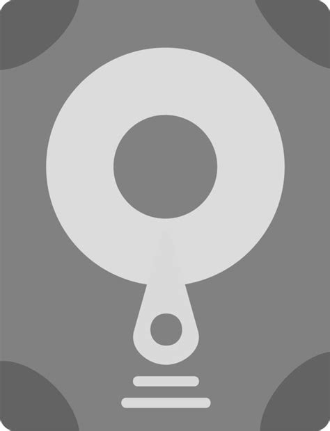 Hard Disk Vector Icon 19982922 Vector Art At Vecteezy