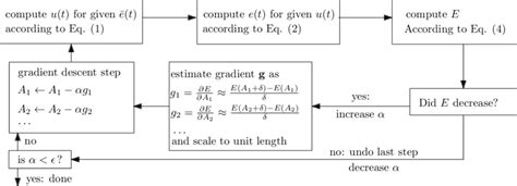 Schematic Representation Of The Parameter Fitting Procedure Starting Download Scientific