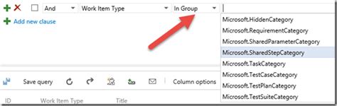 Work Item Query By Category Codewrecks