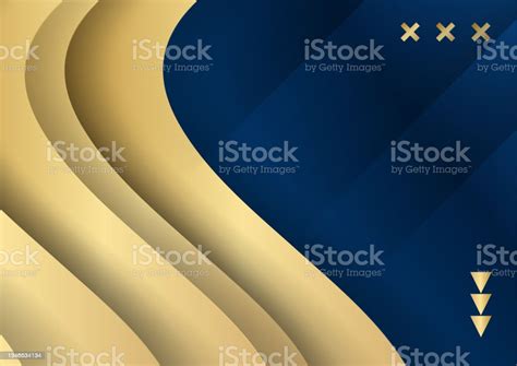 기하학적 모양과 황금 요소 조합으로 추상적인 어두운 배경 0명에 대한 스톡 벡터 아트 및 기타 이미지 0명 3차원 형태 검은색 Istock