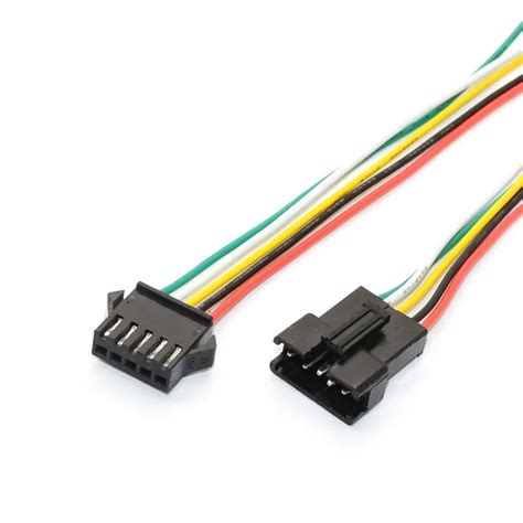 20 Pairs Male And Female 5 Pin SMP JST Connector For SMD5050 RGBW RGBWW LED Flexible Strip For