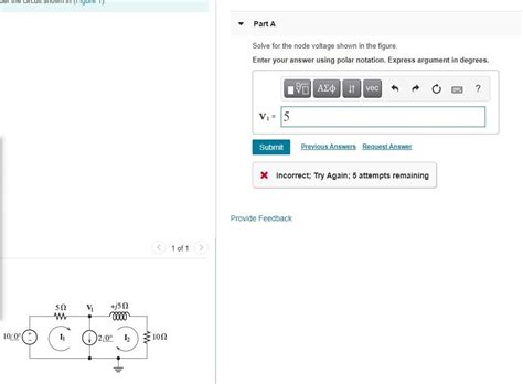 Solved We Circuit Show Figure Part A Solve For The Node Chegg
