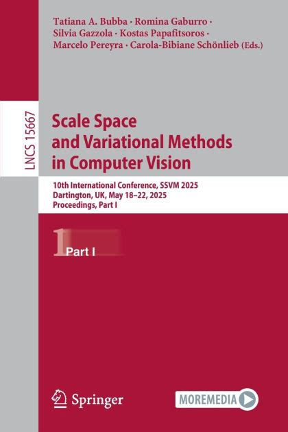 scale space and variational methods in computer vision 10th