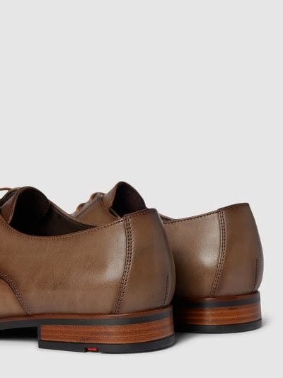 Kup online Lloyd Buty derby ze skóry model ‘SABRE’ (beżowy)