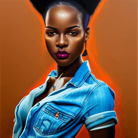 3 Hyperrealistische Afro Amerikaanse Vrouwen · Creative Fabrica