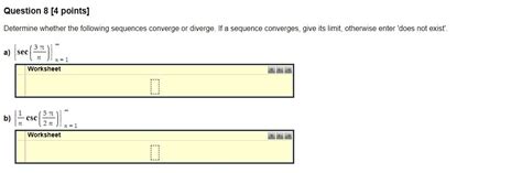 solved question 8 [4 points] determine whether the following