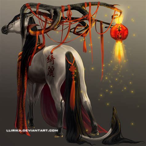 China Unicorn By Llirika On Deviantart