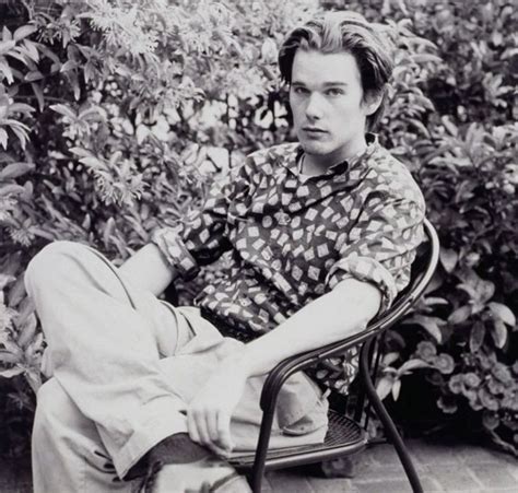 Ethan Hawke Photographed By Timothy Greenfield Sanders 1993 Ethan