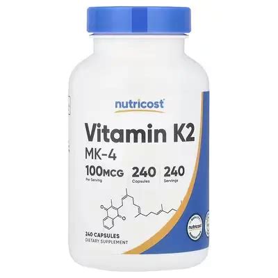 Nutricost Vitamin K2 Mk 4 Capsules Price In Pakistan Well Mart