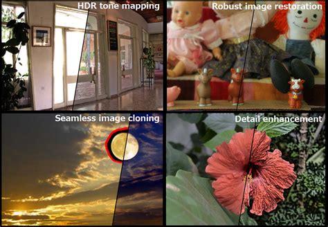 Gradient Domain Image Reconstruction