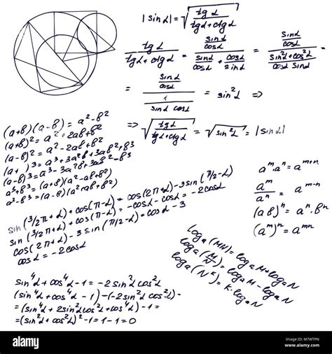 Education Seamless Pattern Background Mathematical Formula On