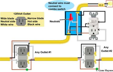 How To Wire Combination Switch Outlet