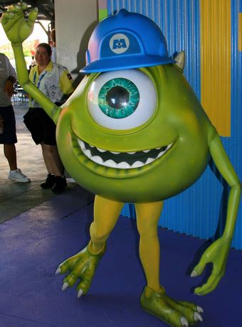 Monsters Inc Characters Mike Wazowski
