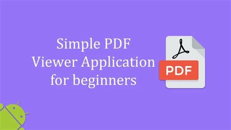 Android Studio Pdf Viewer Video Yandex Te Bulundu