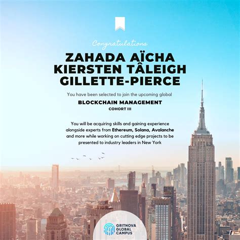 Kiersten Gillette Pierce Msph Bs On Linkedin Blockchain