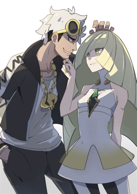 Guzma Lusamine Pokemon Guzma Pokemon Sun Pokemon
