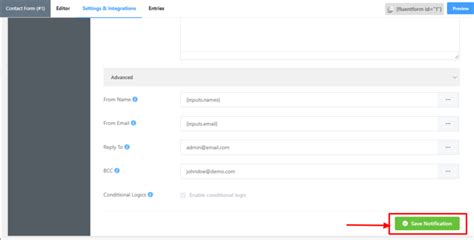 Setting Up Email Notifications In Wp Fluent Form Wordpress Plugin