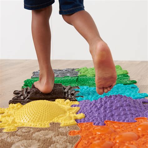 Buy Happy Feet Big And Small Sensory Play Mats 11pk Tts