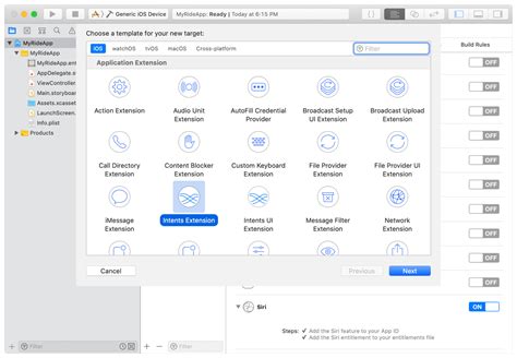 intents app extensionの開発 日本語ドキュメント apple developer