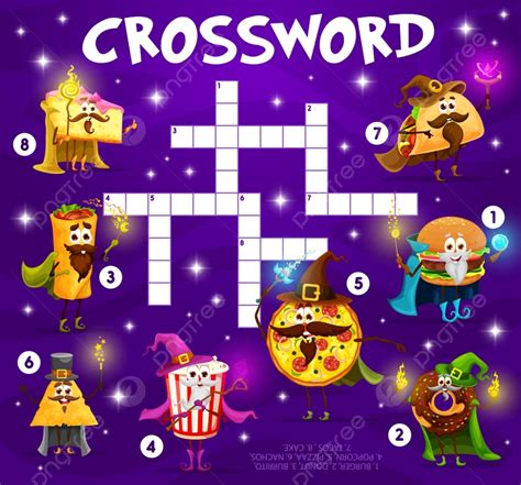 Crossword Quiz Game Grid Template Download On Pngtree