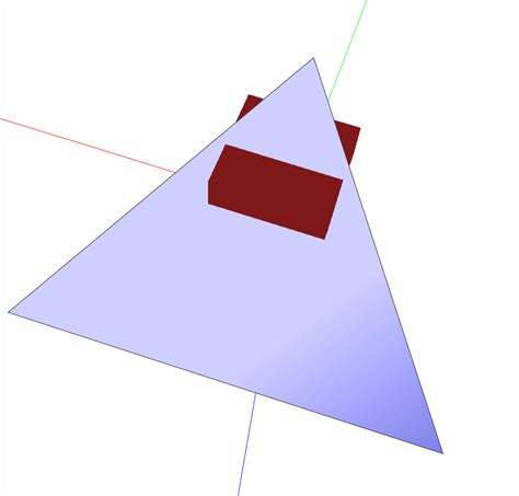 Geometry Computing The Volume Of Intersection Between A Tetrahedron