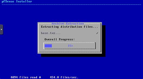 pfsense proxmox install process and configuration virtualization howto