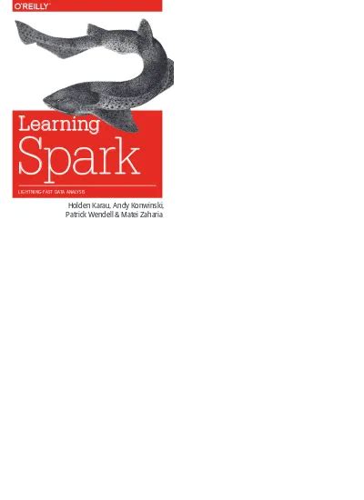 learning spark lightning fast data analysis 7264 pdf pdf