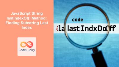 JavaScript String EndsWith Method Checking String End CodeLucky
