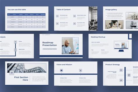 Roadmap Presentation PPT PowerPoint Template Google Slides