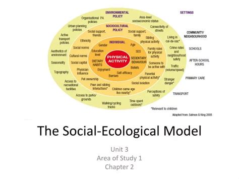 Ppt The Social Ecological Model Powerpoint Presentation Free
