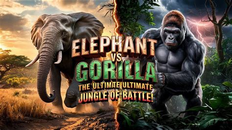 Elephant Vs Gorilla Who Is Smarter Stronger And More Impressive