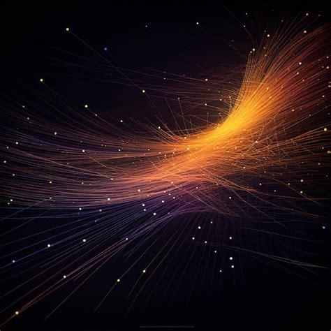 Premium Photo Geometric Shapes And Particle Lines Structure