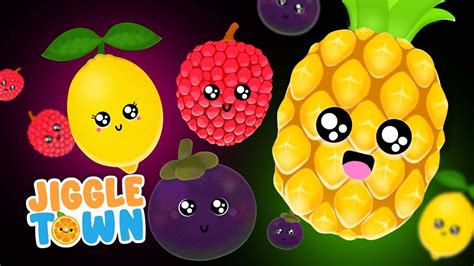 Party Dancing Fruits Colorful Fruit Sensory Video Youtube
