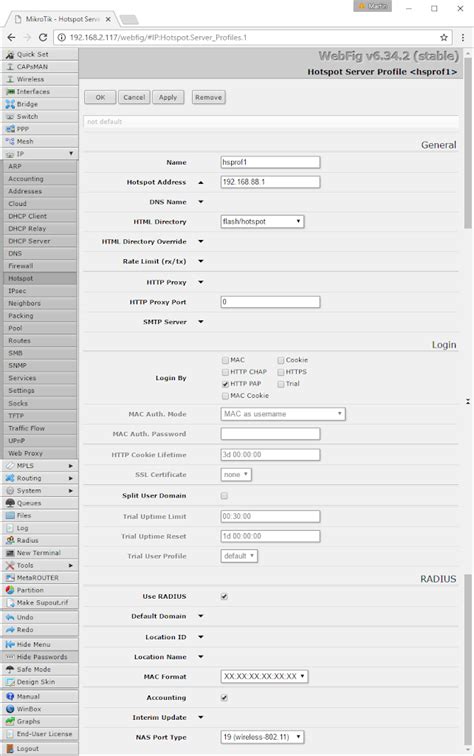 Docs Configuration Guides Mikrotik Md At Master IronWifi Docs GitHub